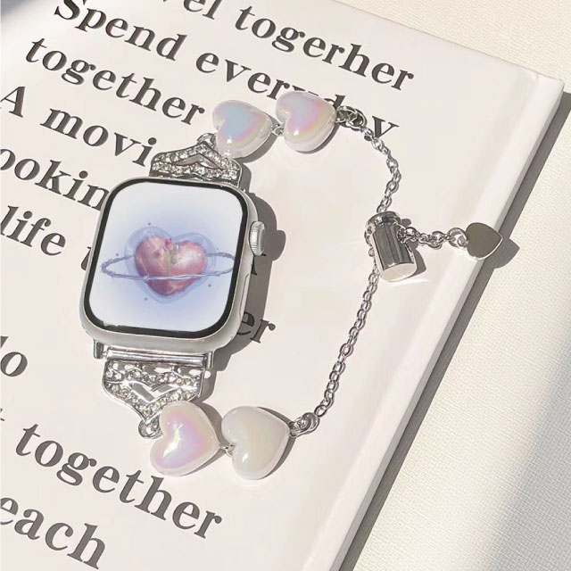 나인틴프라이데이 당일출고🚀필름증정 팔찌 타입 애플워치 스트랩 애플워치 케이스 3 4 5 6 7 8 실버 매탈 메탈 시계줄 크롬 스타라이트 블랙 메탈줄 티타늄 스테인리스