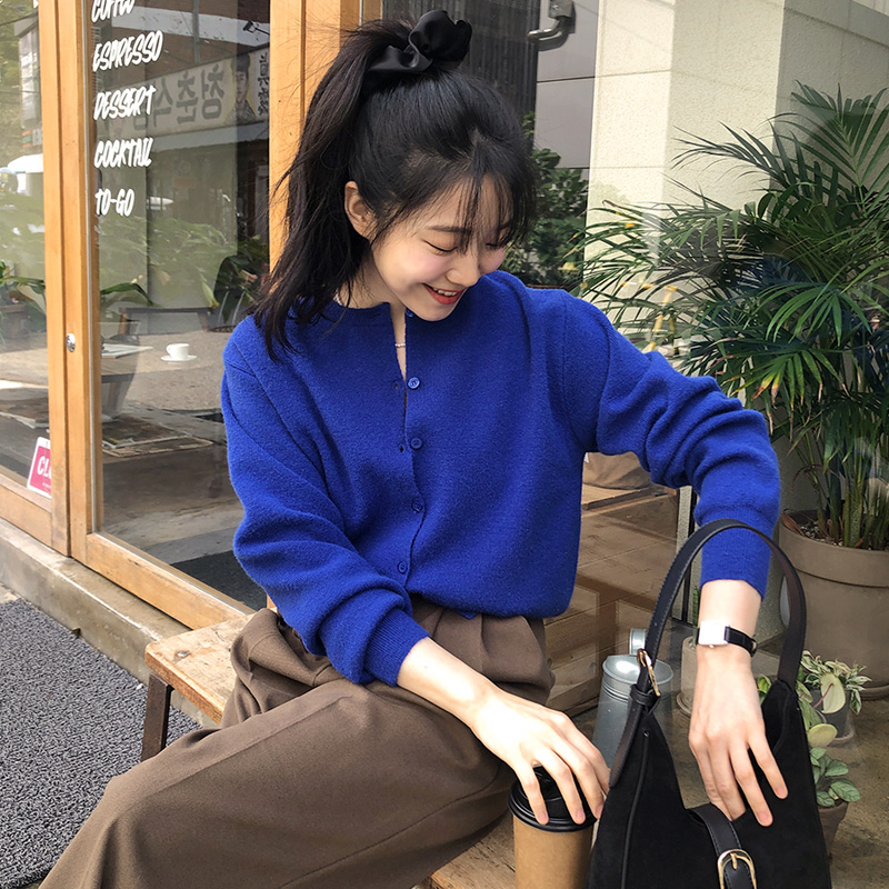 프롬비기닝 써니즈 베이직라운드가디건 (5color)