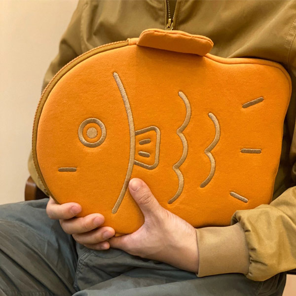 위티위글 뿡어 붕어빵 캐릭터 아이패드 테블릿 파우치