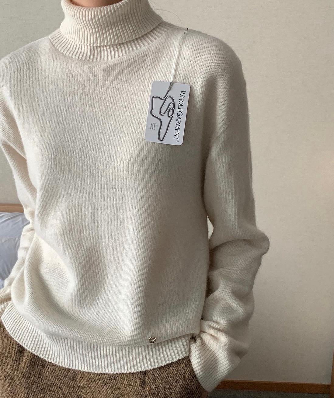 Feb11 페브러리 캐시 홀가 터틀넥 니트 긴팔 폴라 nt (4col)