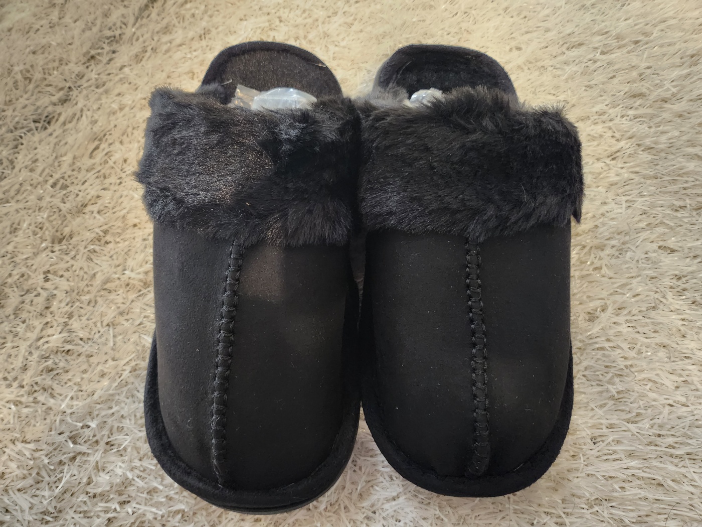 으니샵 🖤블랙🖤 5사이즈 블랙어그털실내화 남여 커플 여자털실내화 털슬리퍼 어그털슬리퍼 보온 방한 사무실 거실 실내슬리퍼 남성털슬리퍼 여성털슬리퍼 커플스리퍼 여성실내화 여자실내화