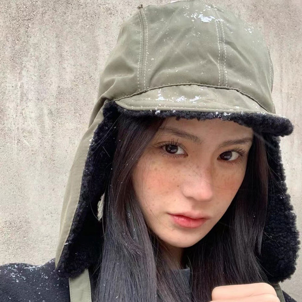 가온해 겨울 귀달이 방한 캡 모자