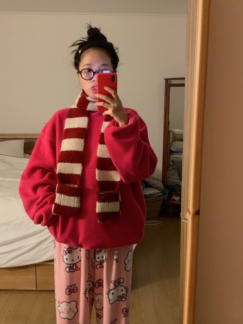 바이주베리 피키 후리스 맨투맨(MTM) - 2col