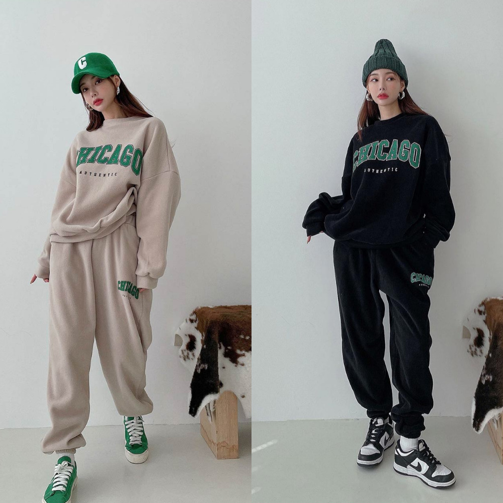 44 88 후리스트레이닝세트 빅사이즈트레이닝복세트 양기모트레이닝복세트 기모조거팬츠세트 기모운동복 기모츄리닝세트 후리스맨투맨 셋업 하비 츄리닝바지 캠핑룩 트레이닝바지