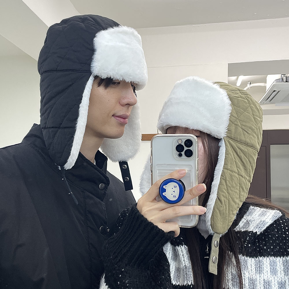 하루코하루 남자군밤모자 군밤장수 트래퍼햇 귀덮는 스키장 군고구마 모자
