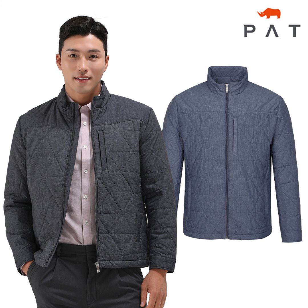 포스티 Pat 남성 간절기 퀼팅 점퍼1g11351