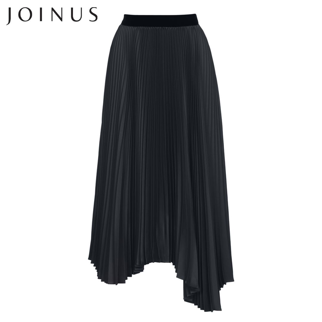 포스티 조이너스 플리츠 언발 스커트 Js22qc1004934b