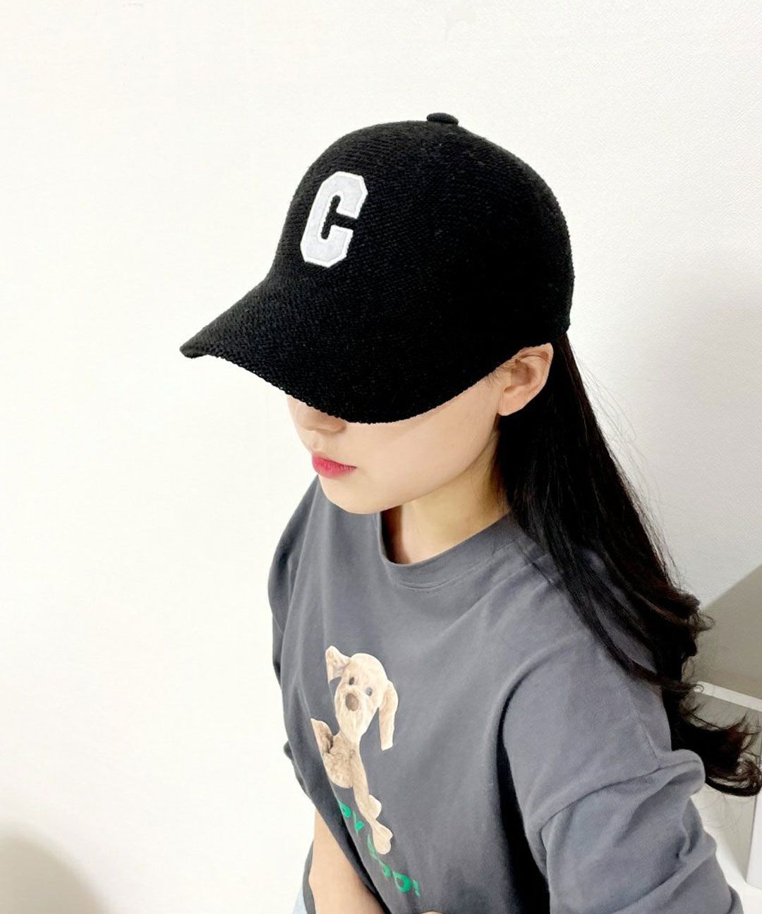 비블라썸 린넨c캡모자 골프모자 데일리모자 산책모자 야구모자