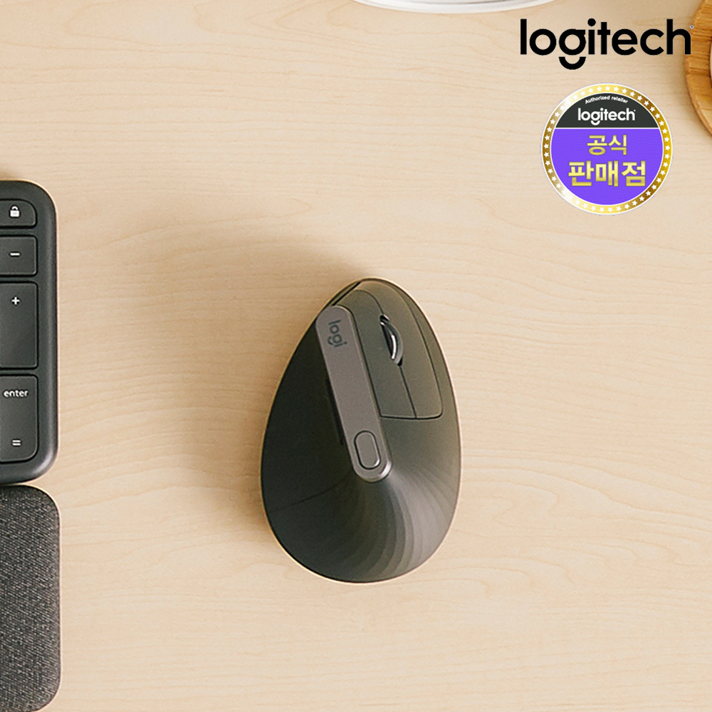 로지텍공식씨알텍 로지텍코리아 MX 버티컬 무선 인체공학 버티컬 마우스