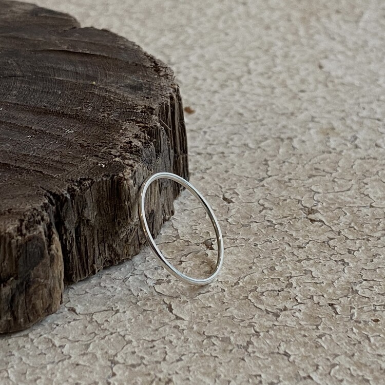 온더 [925silver]TOU ring 1mm