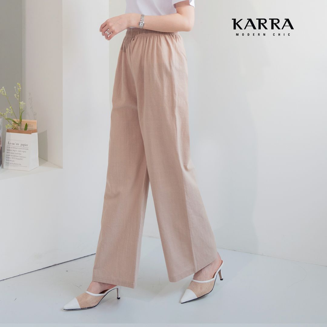 포스티 Karra 린넨터치와이드밴딩팬츠kb3spt041q
