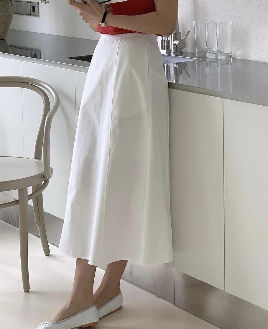 feb11 페브러리 에디트 스커트 A라인 플레어 롱 sk (3col)