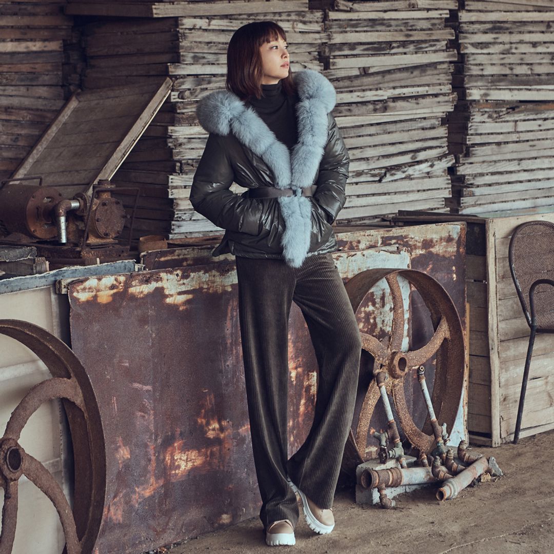 포스티 지스튜디오 지스튜디오 22fw 코듀로이 와이드팬츠