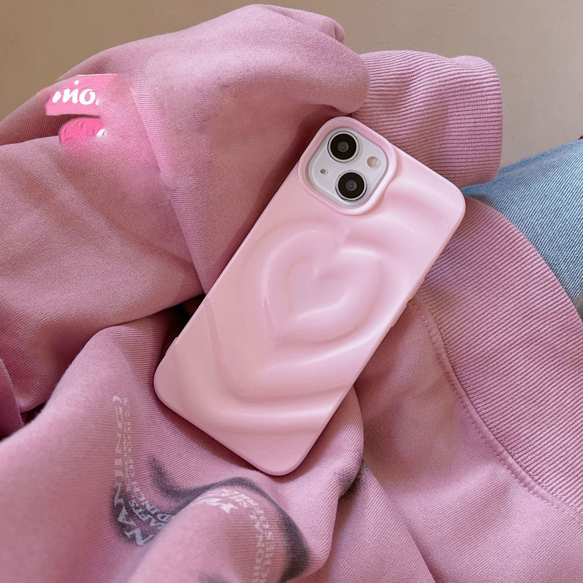 나인틴프라이데이 직진배송💛 입체 하트 물결 케이스 폰케이스 아이폰케이스 핸드폰케이스 갤럭시케이스 갤럭시폰케이스 갤럭시s24 아이폰15 프로 Z플립5 생일 선물 우정 커플 우정템