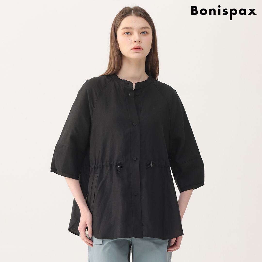포스티 보니스팍스 린넨허리스트링자켓 Rl73jk084