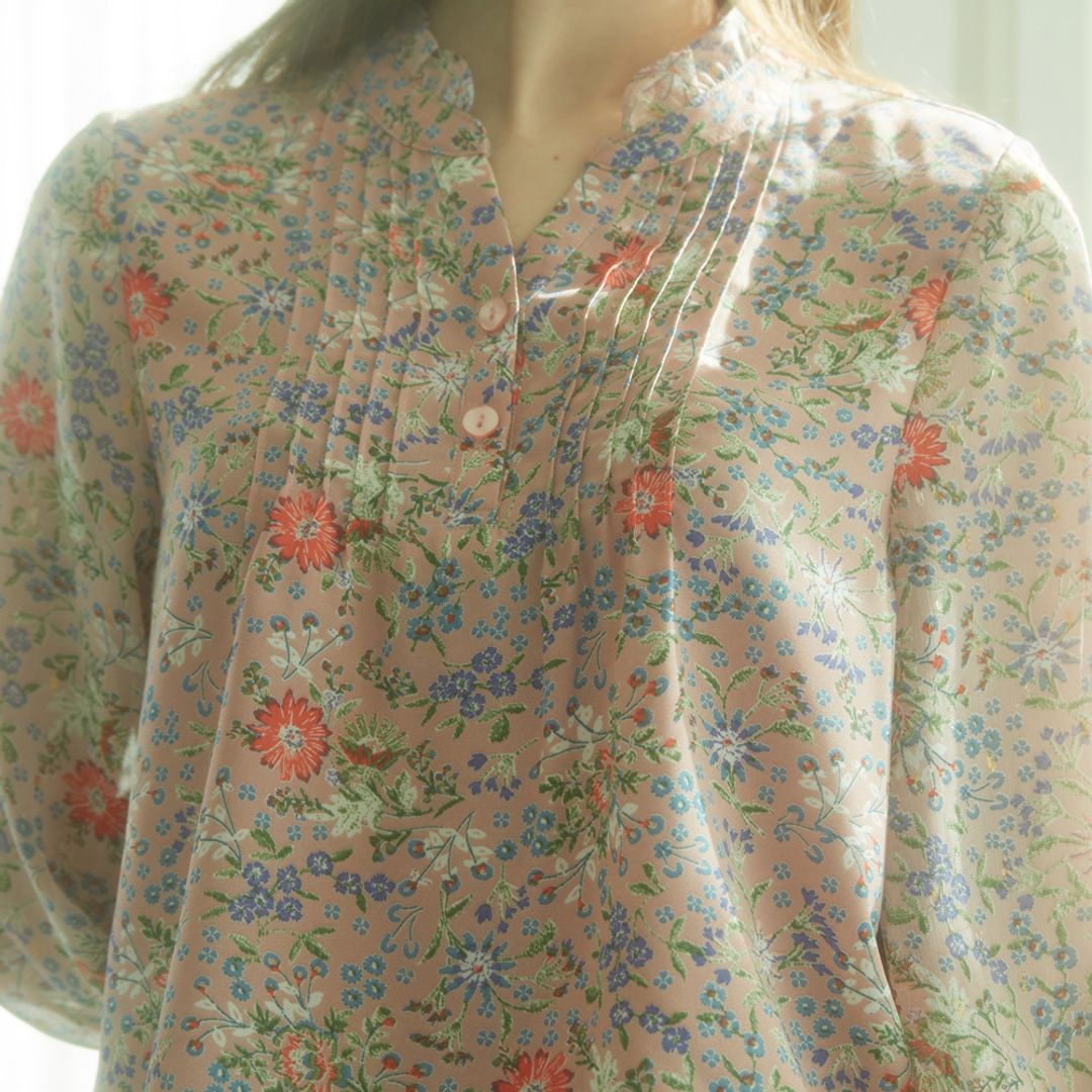 바띠 쥬빌리 블라우스 핑크 미시 마담 중년 엄마옷 빅사이즈 의류
