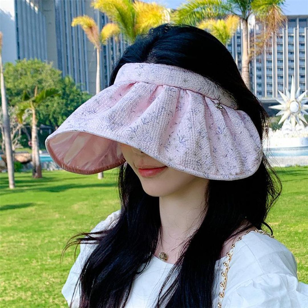랄라닷 여성 썬캡 여름모자 자외선차단모자 챙모자