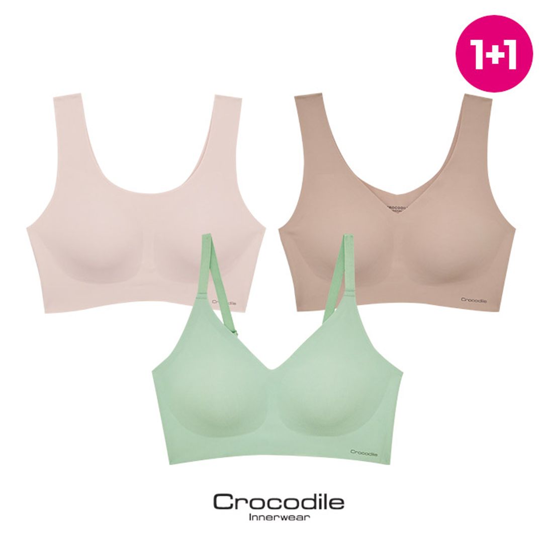 포스티 크로커다일 쿨 인견 라이크라쉘론 U넥v넥스트랍 11세트 택1