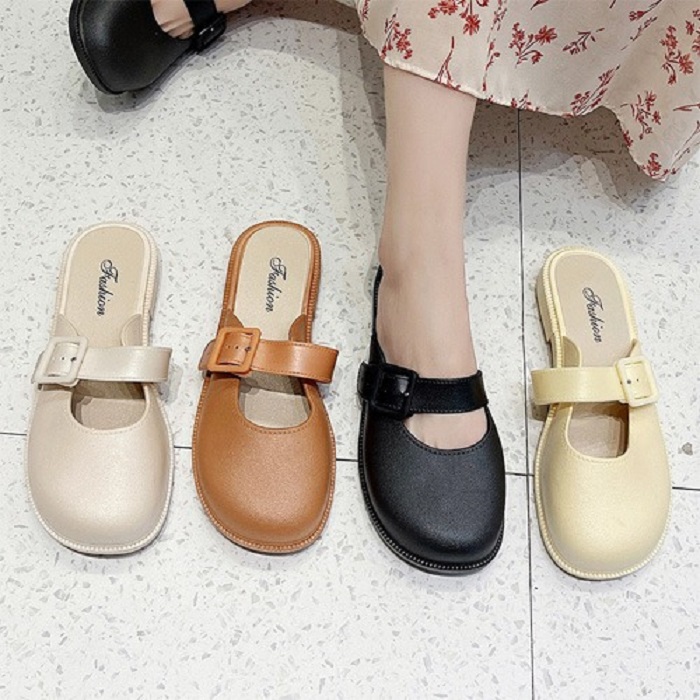 블로썸스틸 앞막힌 푹신한 키높이 발볼넓은 828 명품 여자 키작녀 뮬 블로퍼 사무실 실내화 회사 슬리퍼 신발 선물