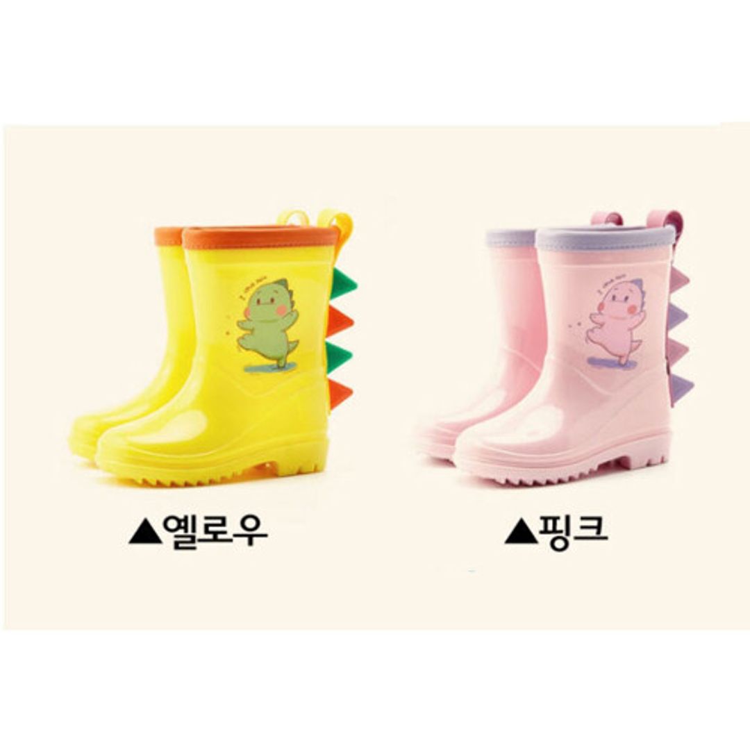 포스티 파프개 귀요미 공룡 레인부츠 장화