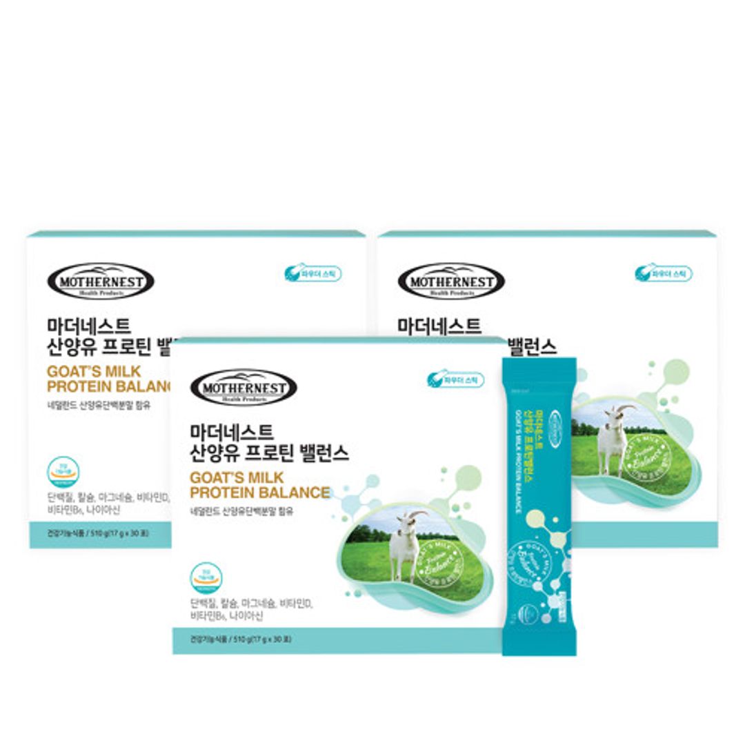 포스티 마더네스트 산양유 프로틴 밸런스 510g X 3박스