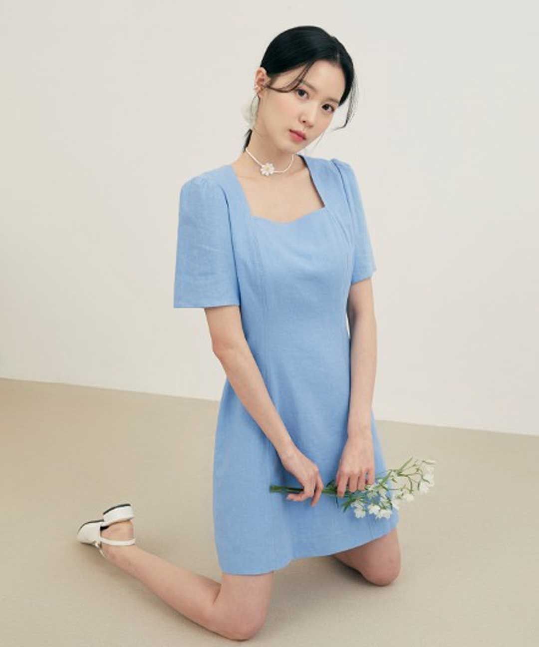 스퀘어넥 미니 원피스 2colors Rmowd25s25
