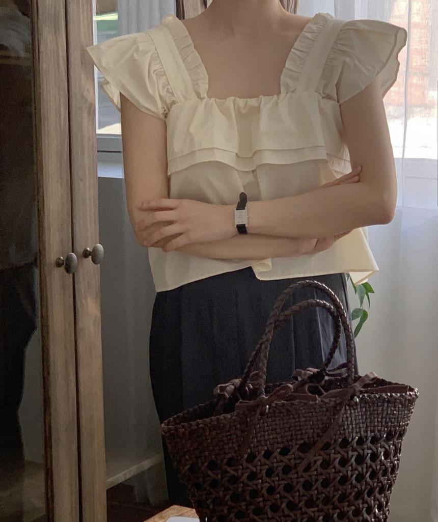 miel 미엘 플레인블라우스 (4col)