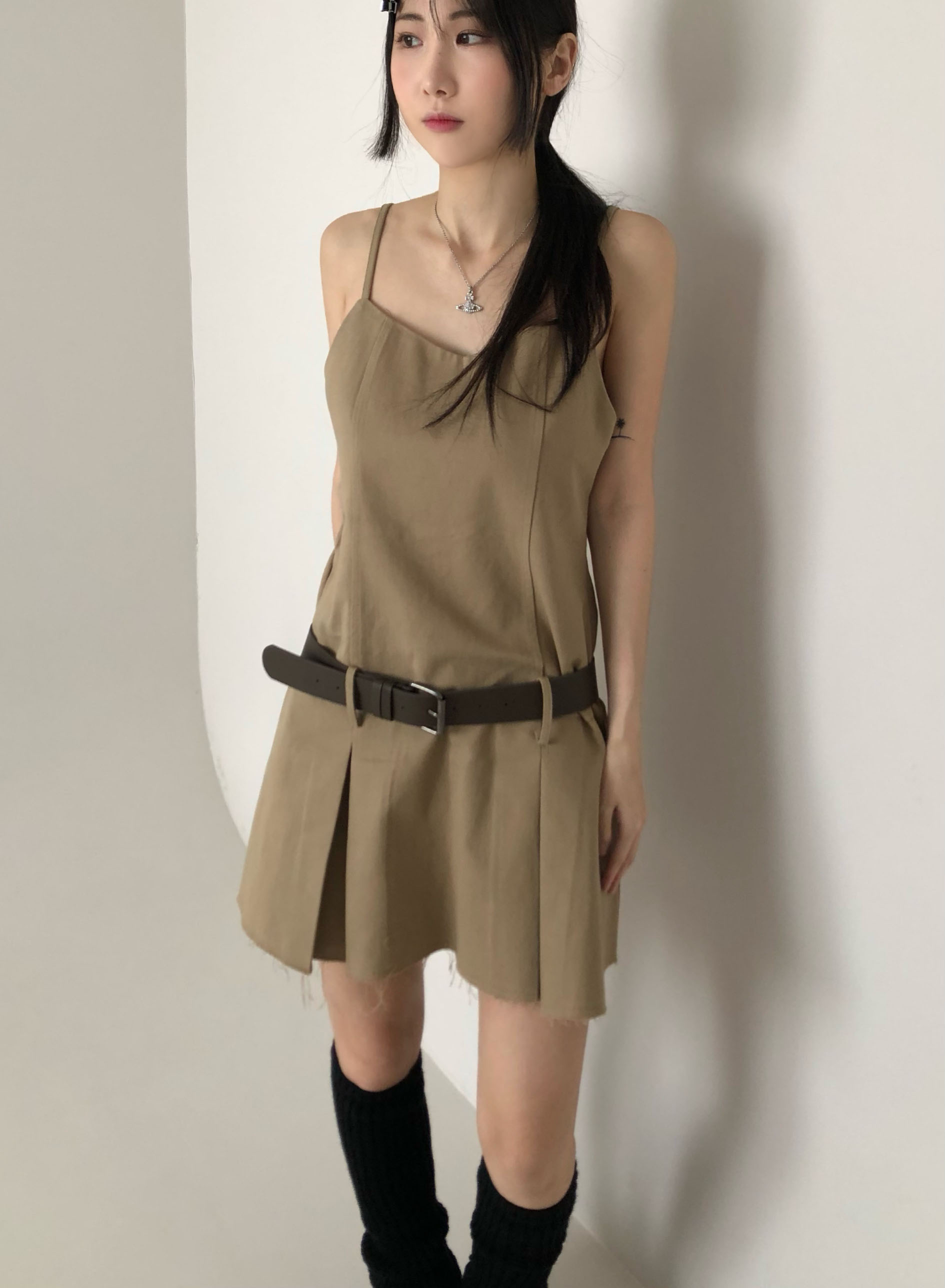 키튼 로우 벨트 미니 ops (2color)