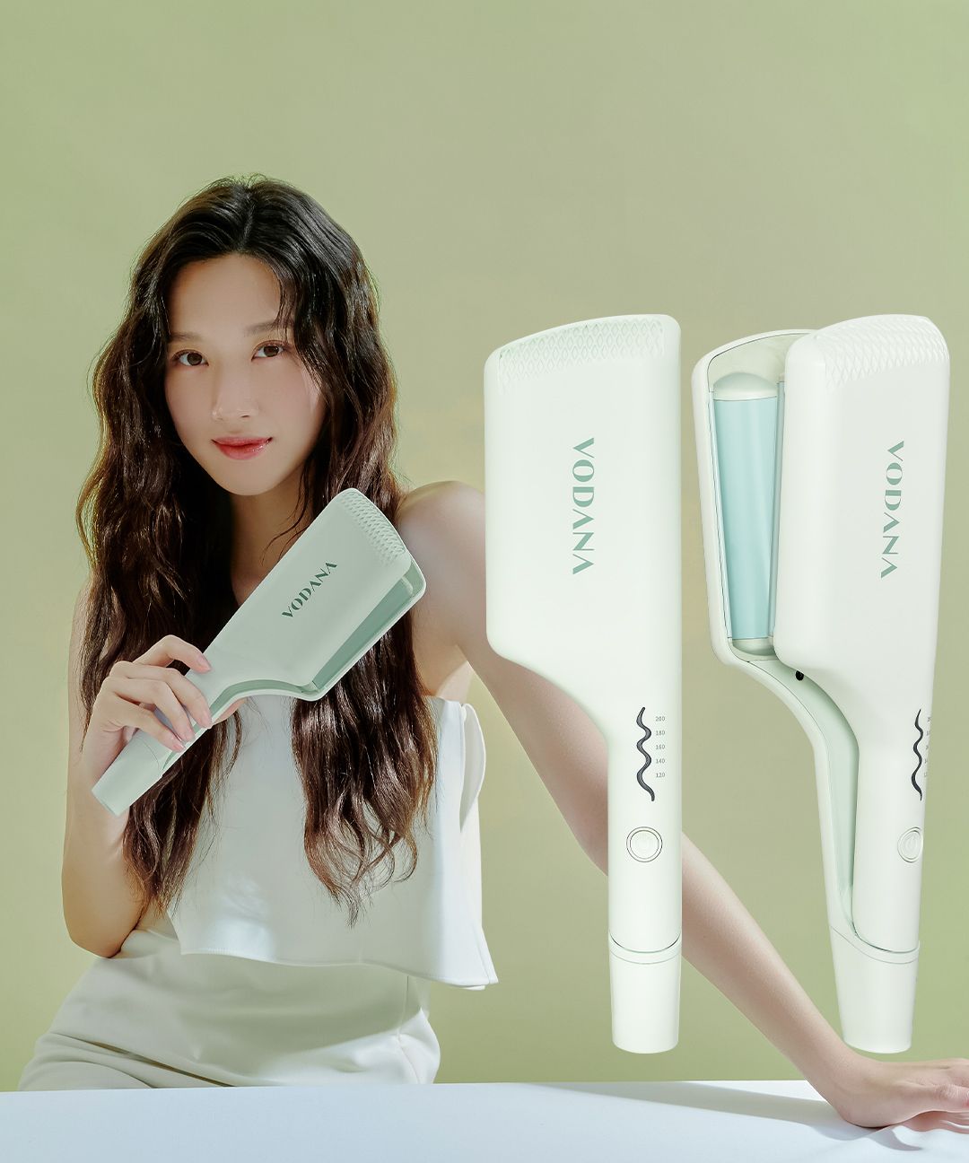 트리플 플로우 물결고데기 40mm 2023 스프링에디션물결펌