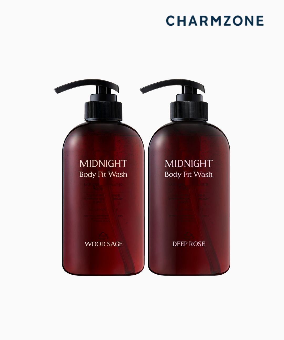 포스티 참존 미드나이트 바디핏 워시 500ml 우드세이지딥로즈
