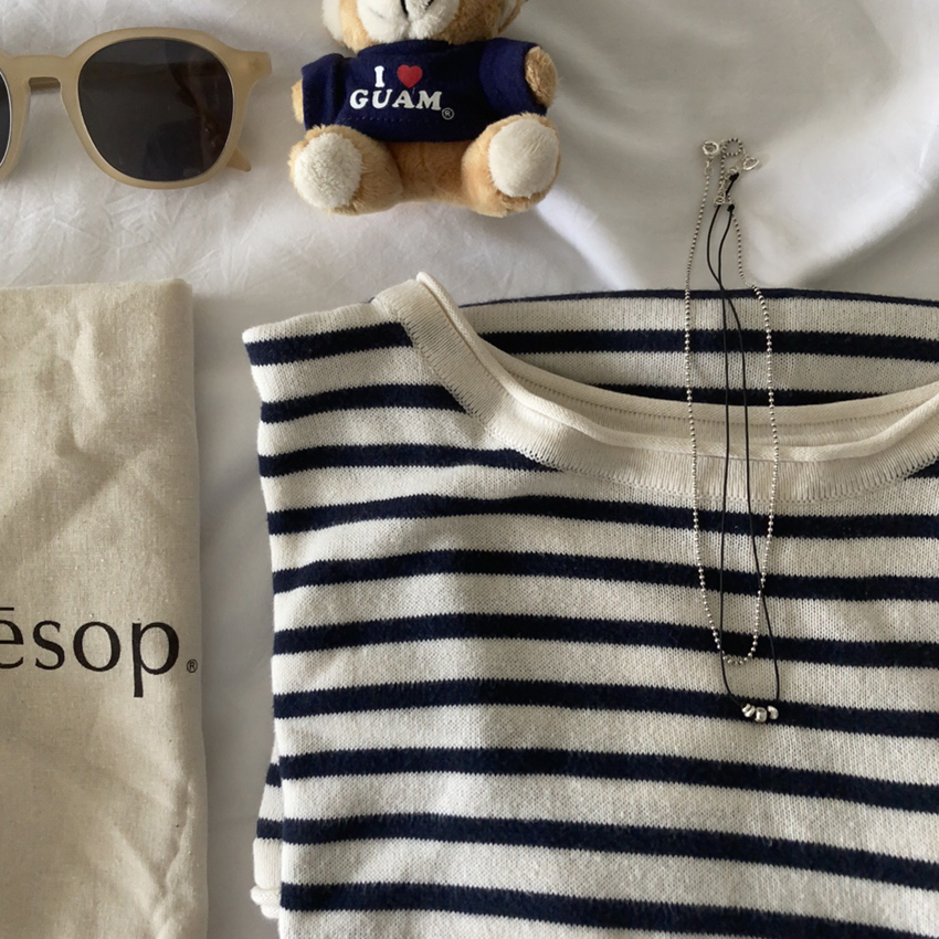 무드키키 실버볼컬러끈목걸이(5col) 레이어드 실목걸이 은볼 여름 파스텔 악세사리 [mkn001]