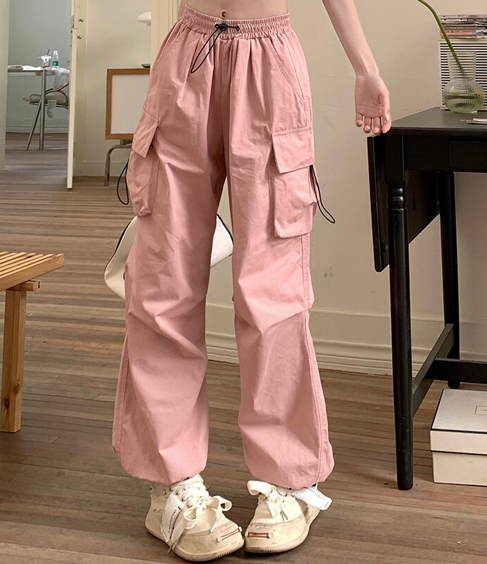 5컬러 카고스트링와이드팬츠 스트링팬츠 카고바지 와이드바지 여성카고바지 여자카고바지 밴딩바지 힙한 댄스 공연 데일리 스트링와이드바지 스트링바지 와이드팬츠 여성와이드팬츠 투웨이