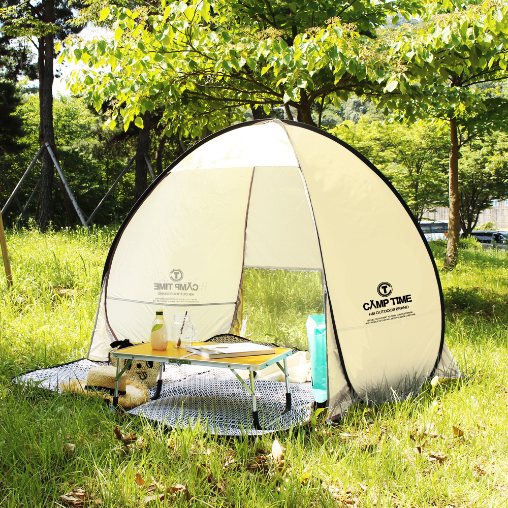 엔조이리빙 피크닉 팝업 그늘막텐트 3~4인용 ST-P3S 텐트 캠핑 자동텐트 접이식텐트