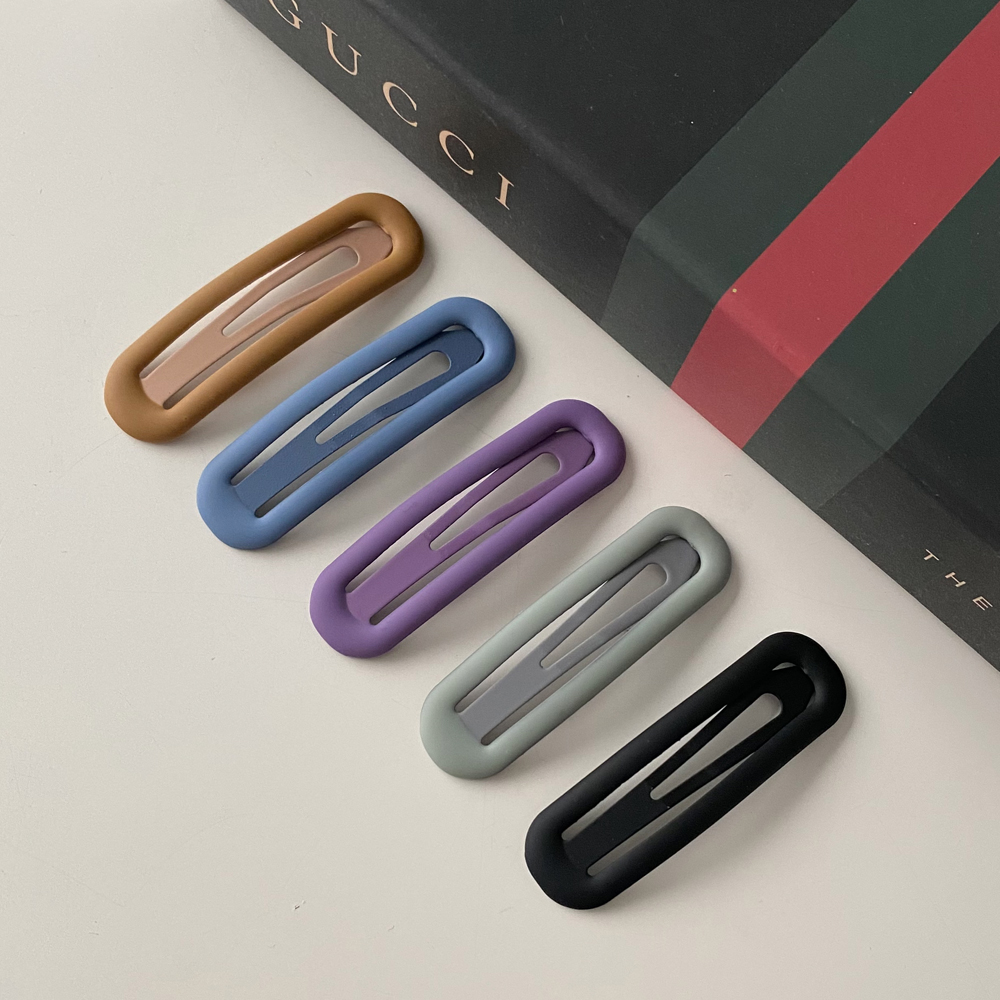 위즈래빗 재입고당일출고 무광 라운드 똑딱핀 5개 세트 옆머리똑딱핀 왕똑딱핀 똑딱이핀 사각똑딱핀 데일리 컬러똑딱핀 여름휴가 키치스타일 축제