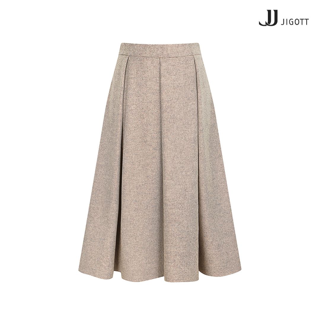 포스티 Jj지고트 A라인 울 블렌드 스커트 Gmca0sk51