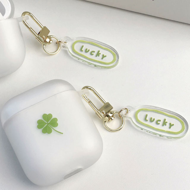 나인틴프라이데이 💕 네잎 클로버 에어팟 버즈 이어폰 키링 케이스 에어팟2 에어팟3 에어팟4 1세대 2세대 3세대 4세대 프로 프로2 프로3 갤럭시버즈 버즈2 버즈3 투명