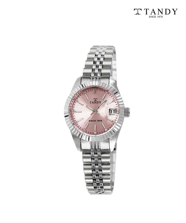 탠디 [TANDY] 탠디 럭셔리 메탈 손목시계(오스트리아 스톤 식입)T-3921 여자 러브핑크