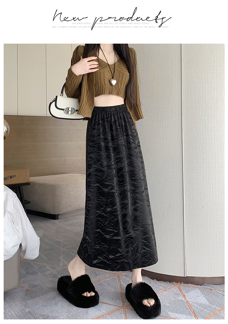 [2col/여성./가을/롱스커트]a라인