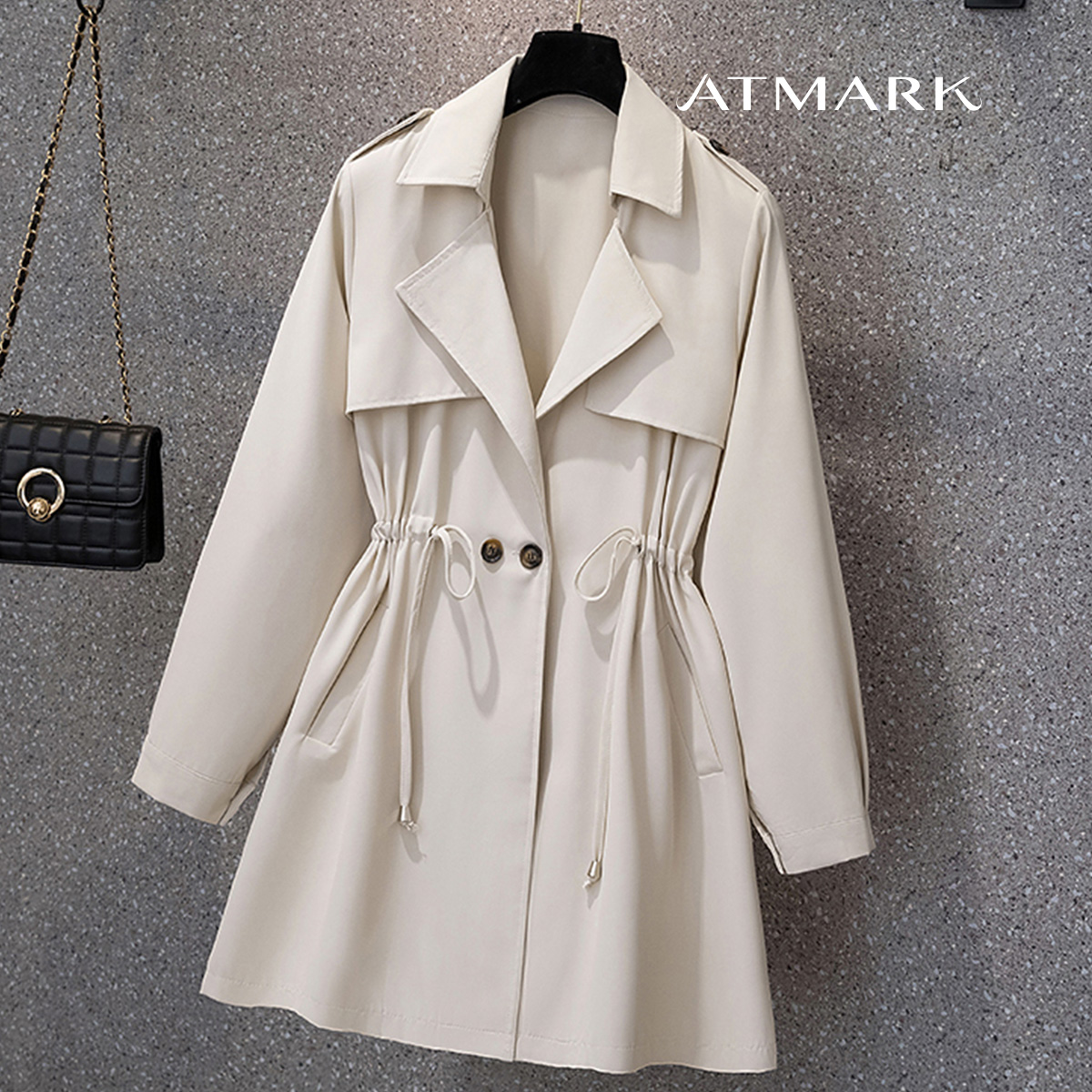 앳마크 ATMARK (77까지)트렌치스트링업코트_AA36CT001G