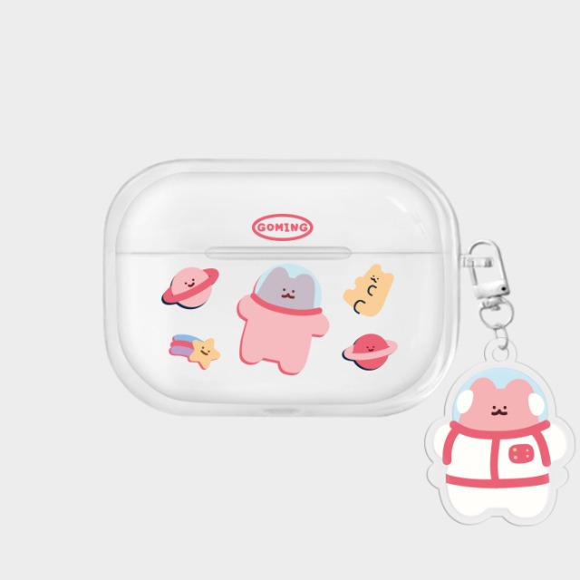 8톤트럭케이스 투명에어팟and버즈키링 우주고밍 에어팟 버즈 케이스 1세대 에어팟2세대 에어팟3세대 에어팟프로 에어팟프로2 버즈 버즈2 라이브 프로 프로2