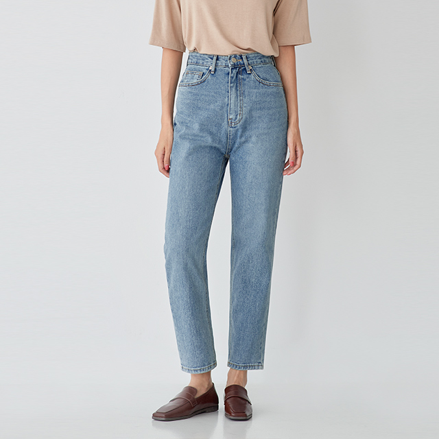 리틀마켓 라스트원 세일 보이핏 하이웨스트 크롭 보이핏 배기 청바지 Ph67b2 빅사이즈 데님 팬츠 진 워싱 연청 중청 9부 발목 여행 캠핑 캐쥬얼 출근 대학생 캠퍼스 봄