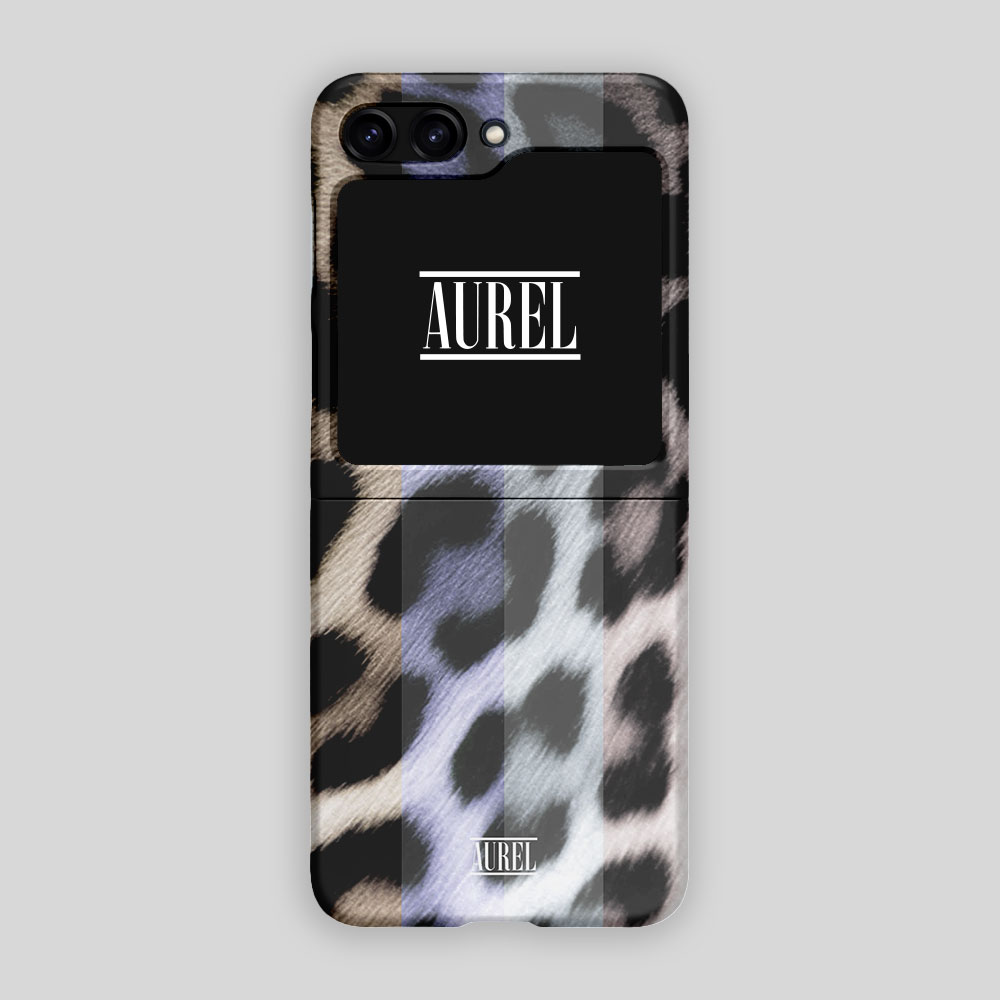 아우렐 아우렐 스팟라이트 표범무늬 Z플립5 Z플립 4 3 하드 스냅 범퍼 카드 슬림 쿠션 유광 무광 아이폰 14 갤럭시 S23 연예인 제트플립 아이돌 디자인 선물 커플 케이스 제트