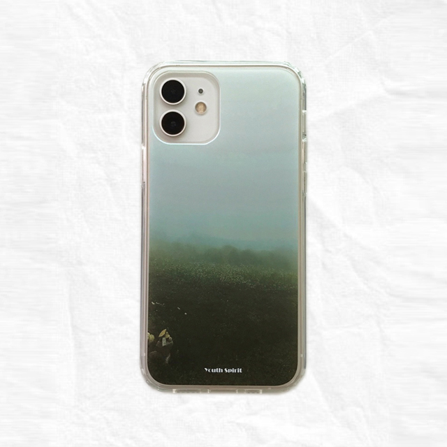유스스피릿 젤리케이스강원도 오후 안개 빈티지 여행 자연시리즈 감성무드 아이폰케이스 커플 우정 하드 투명 젤하드 핸드폰케이스 갤럭시 핸드폰 Xr Xs 11 12 13 프로