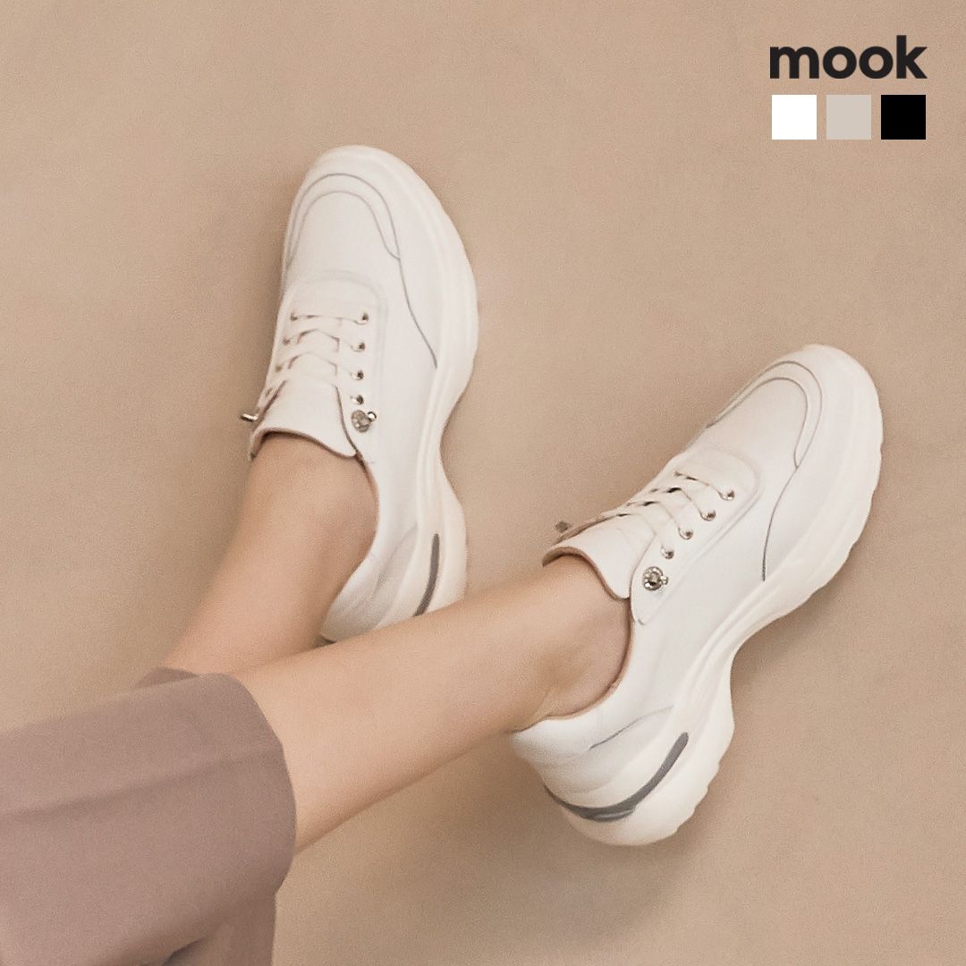 포스티 ★5차 재입고★ 무크 여화 릴리 키높이 스니커즈 3 Colors