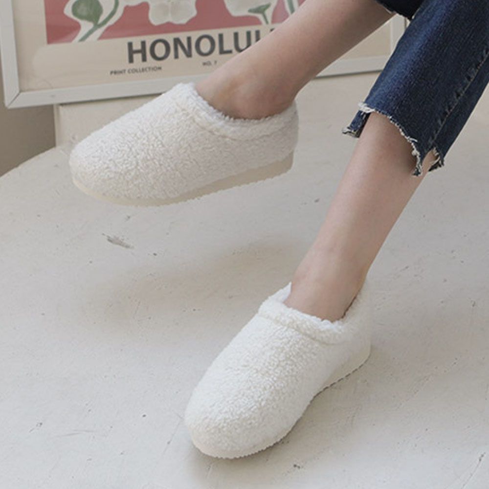 다온이상점 어르신모카신 모카신여자 여자털신신발 여성털실신발 겨울털신 데일리 방한 뽀글이 슬립온 슈즈 여성 겨울 양털 신발