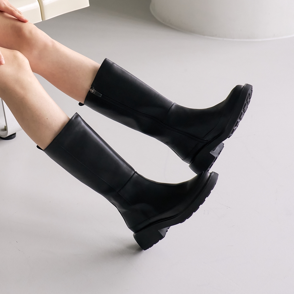 네츄럴플렉스 F22H001 베이직 미들부츠 4CM [2COLOR]