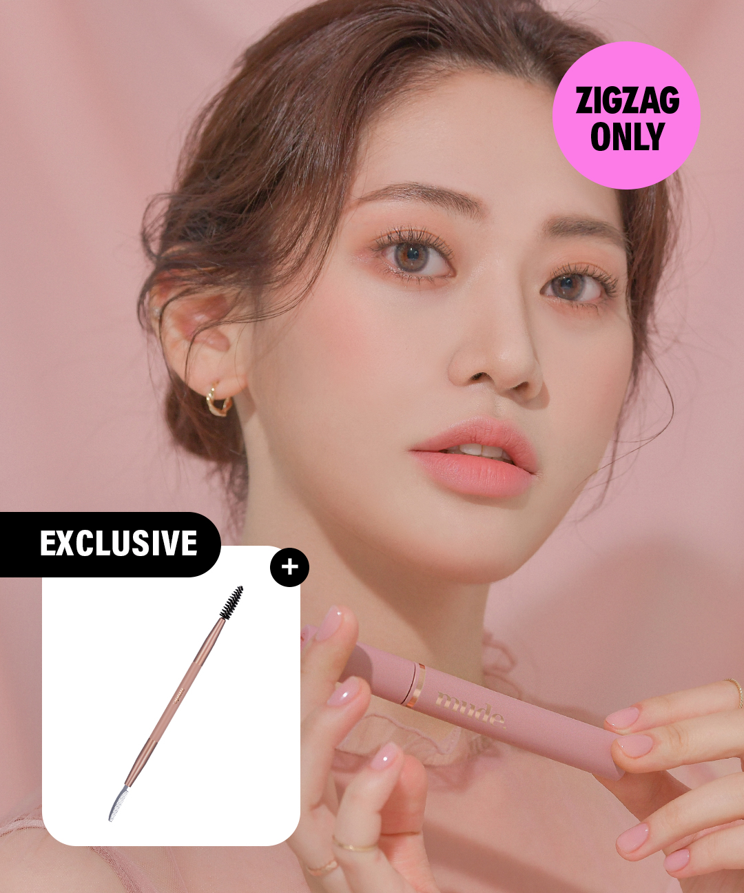 [MD PICK][듀얼래쉬브러쉬] 인스파이어 마스카라 롱래쉬 블랙 SET