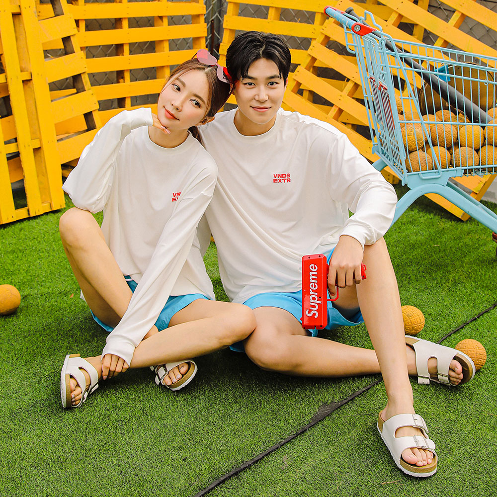 벤디스 [남녀공용/8COLOR🤿] 제이드 긴팔 래쉬가드 베이직 오버핏 CT008