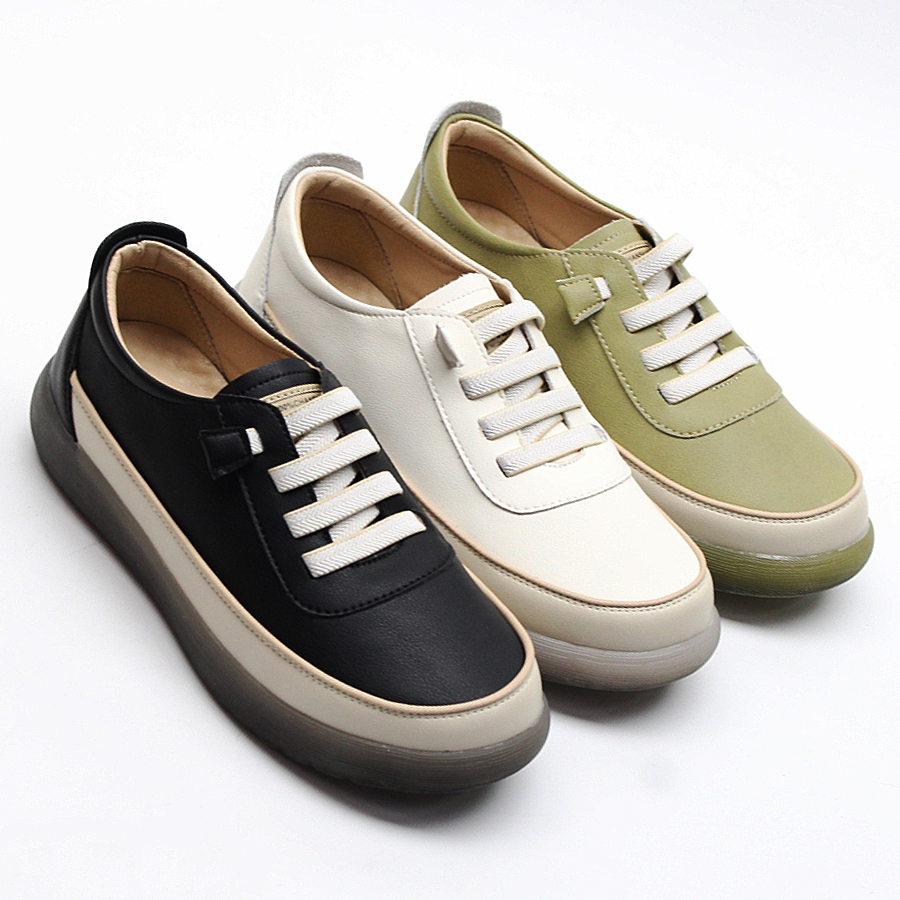 포스티 - 원더슈즈 그린이젤 밴딩 스니커즈 3CM BD-M50