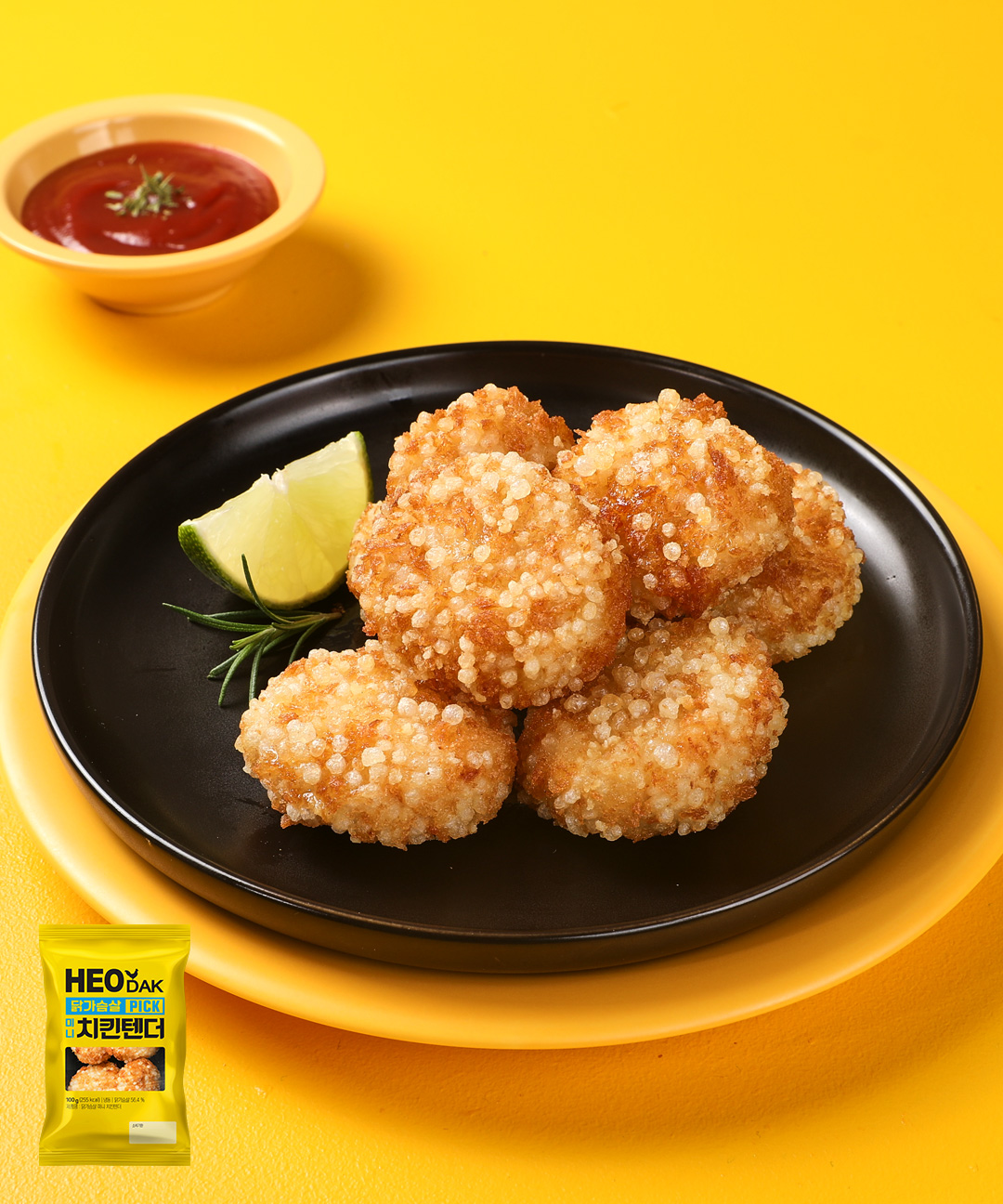 허닭 [허닭] PICK 닭가슴살 미니 치킨텐더 100g 3팩